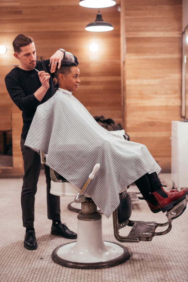 Friday Haircuts - She's a Gent